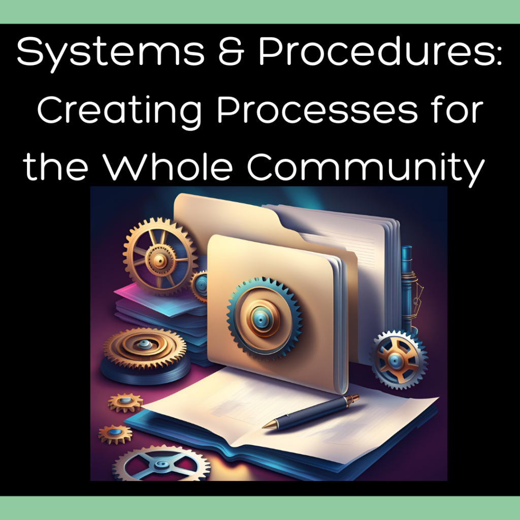 Systems and Procedures - Professional Development