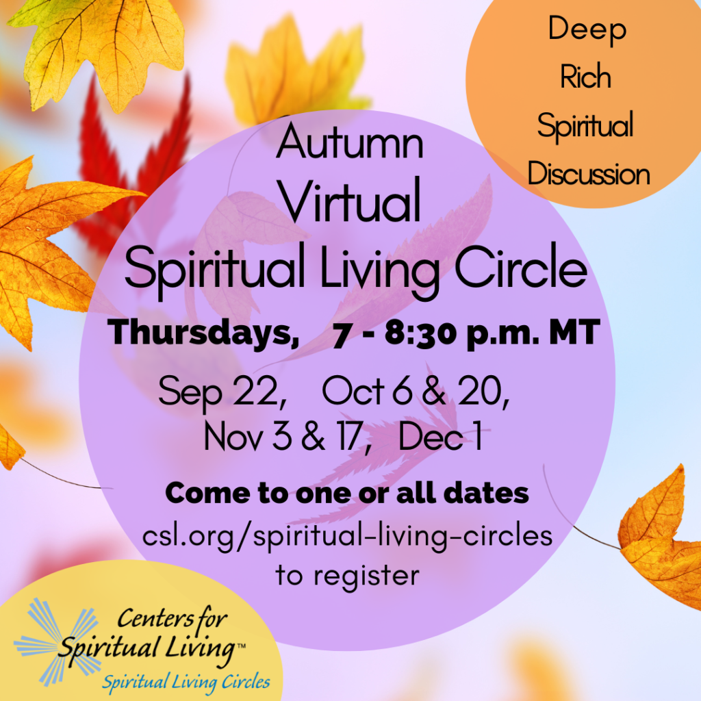 Virtual Circle - Spiritual Living Circles